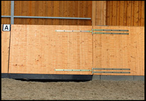 Reithallenbanden von Holz Müller - über 35 Jahre Erfahrung mit Banden